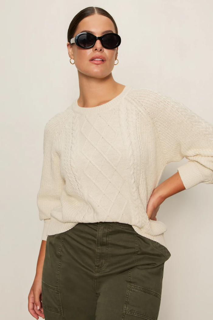 Nomad Cable Sweater 1 | Love, JUDE Clothing