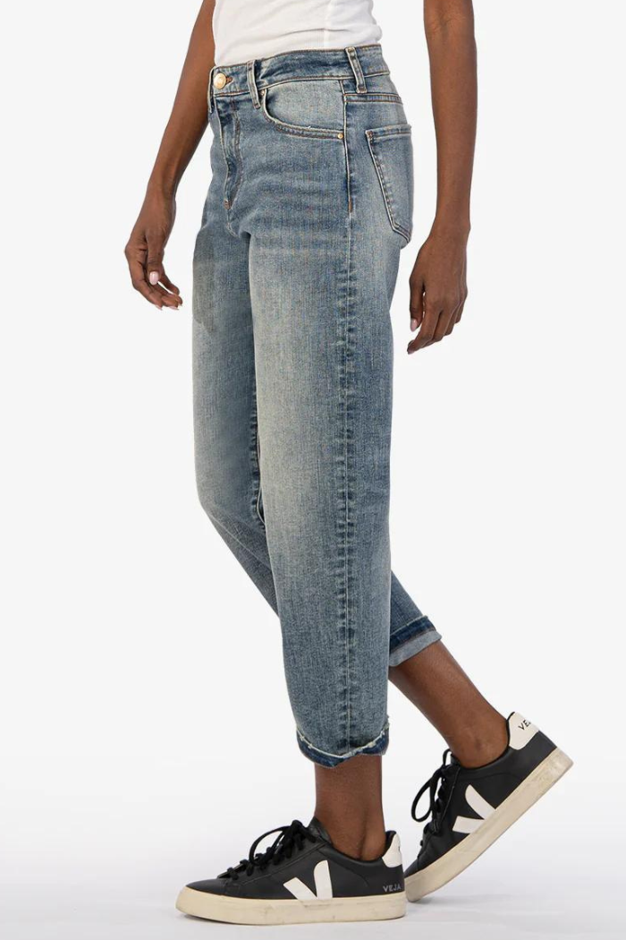 Sienna Baggy Boyfriend Crop Jeans | Love, JUDE Clothing