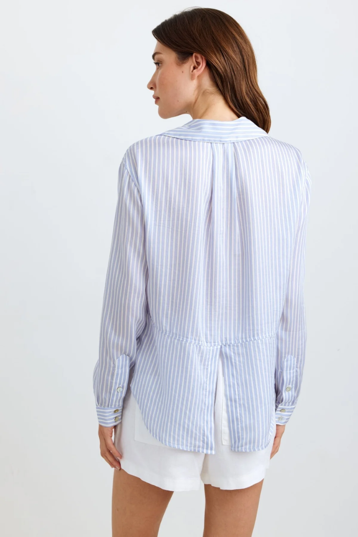 Oversized Split Back Button Down | Love, JUDE Clothing