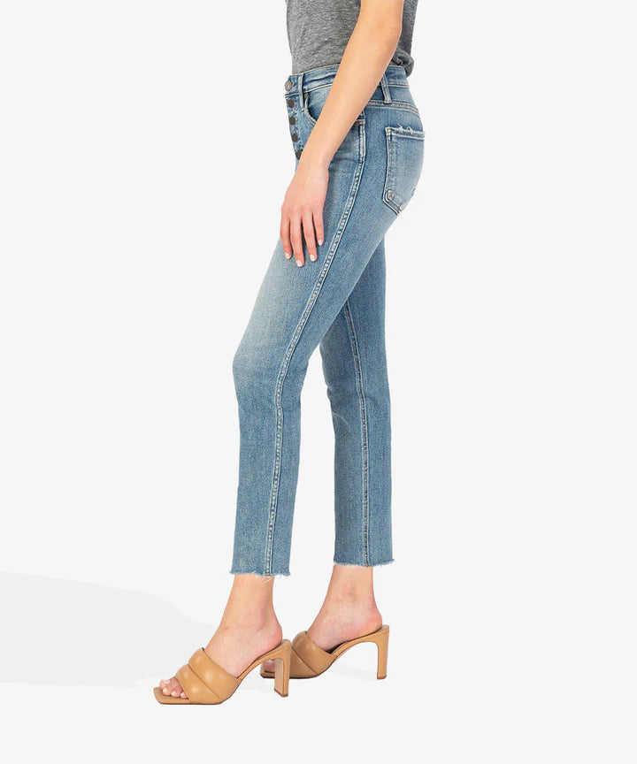 Rachael High Rise Fab Ab Mom Jean (Imagined Wash) | Love, JUDE Clothing
